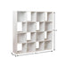 Cara 16 Cube Storage Unit - Chalk White - Two 8x2 Units – Laura James