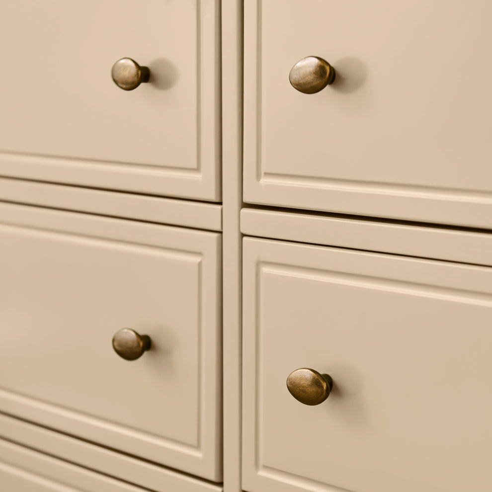 Aubrey 6 Drawer Chest of Drawers - Driftwood - Laura James