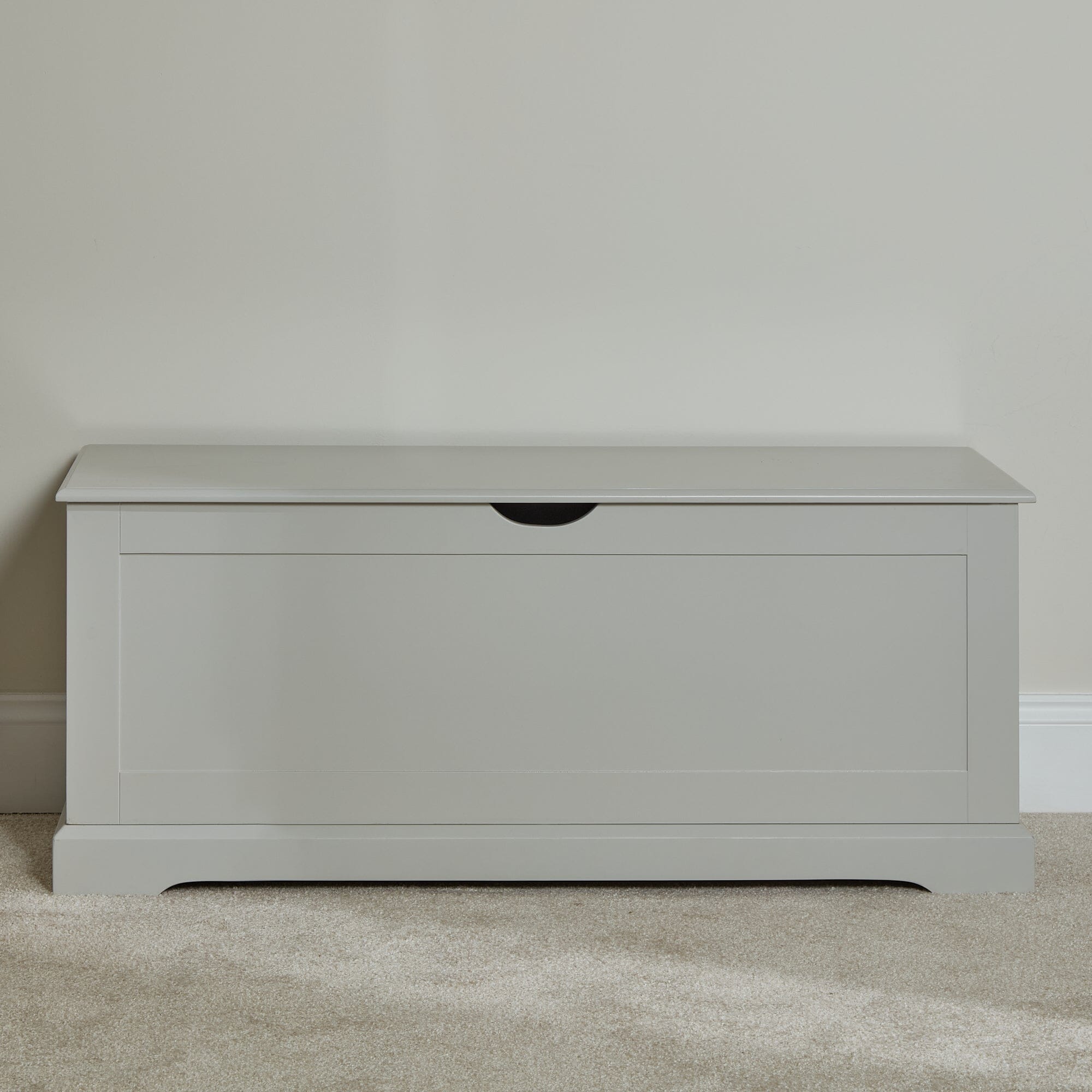 Chatsworth storage box - Linen Grey - Laura James