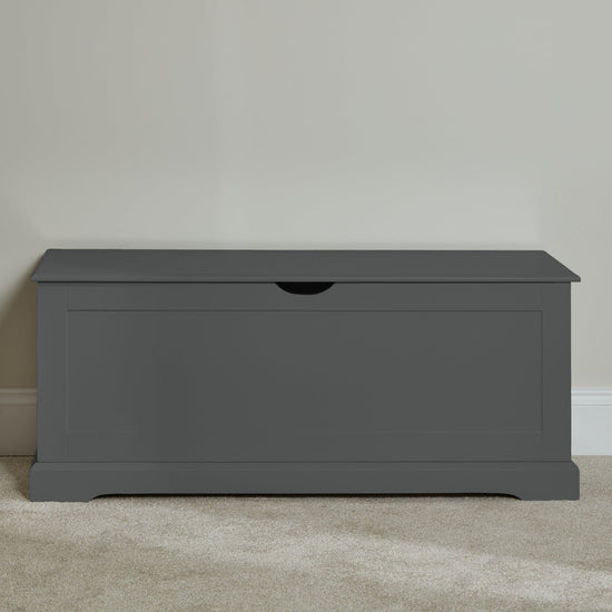 Chatsworth storage box - Slate Grey - Laura James