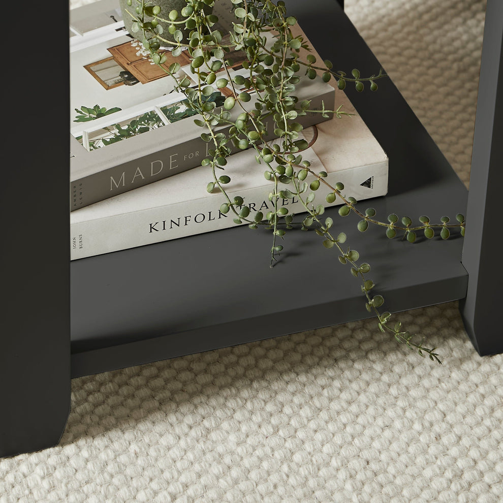 Chatsworth side table - Slate Grey - Laura James