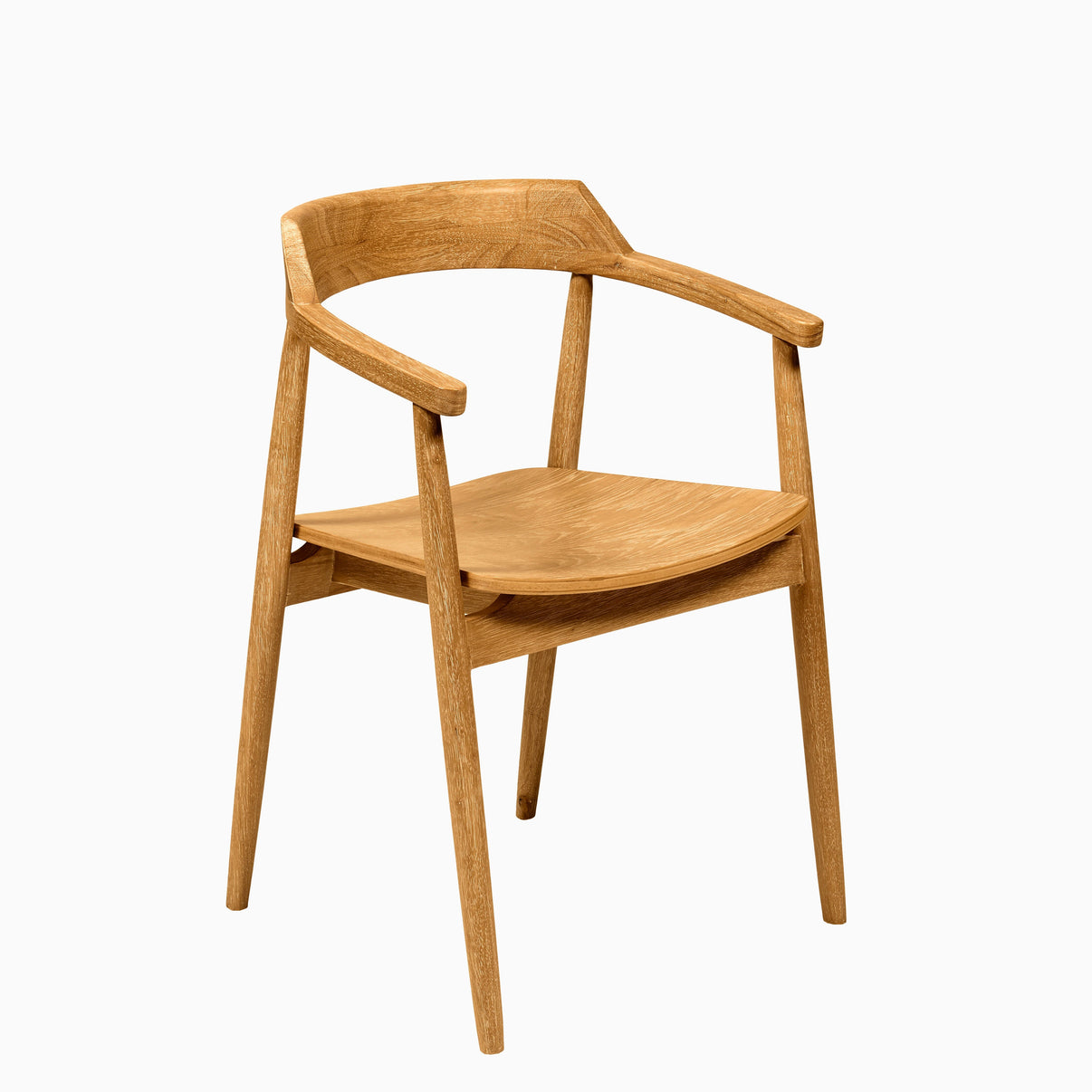 Carter Pale Oak Dining Armchairs - Set of 2 – Laura James