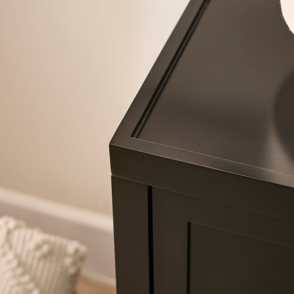 Charlie 6 Drawer Chest of Drawers - Noir Black – Laura James