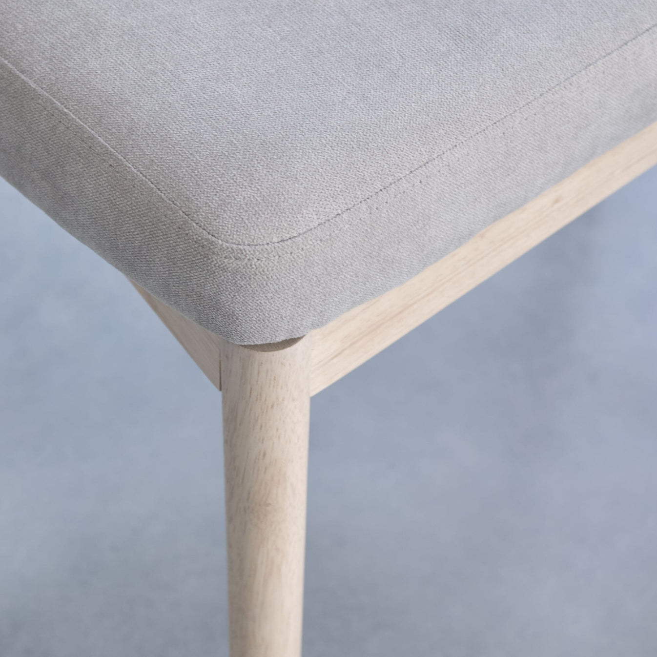 Chloe Dining Chairs - Set of 2 - Whitewash Oak Legs - Laura James