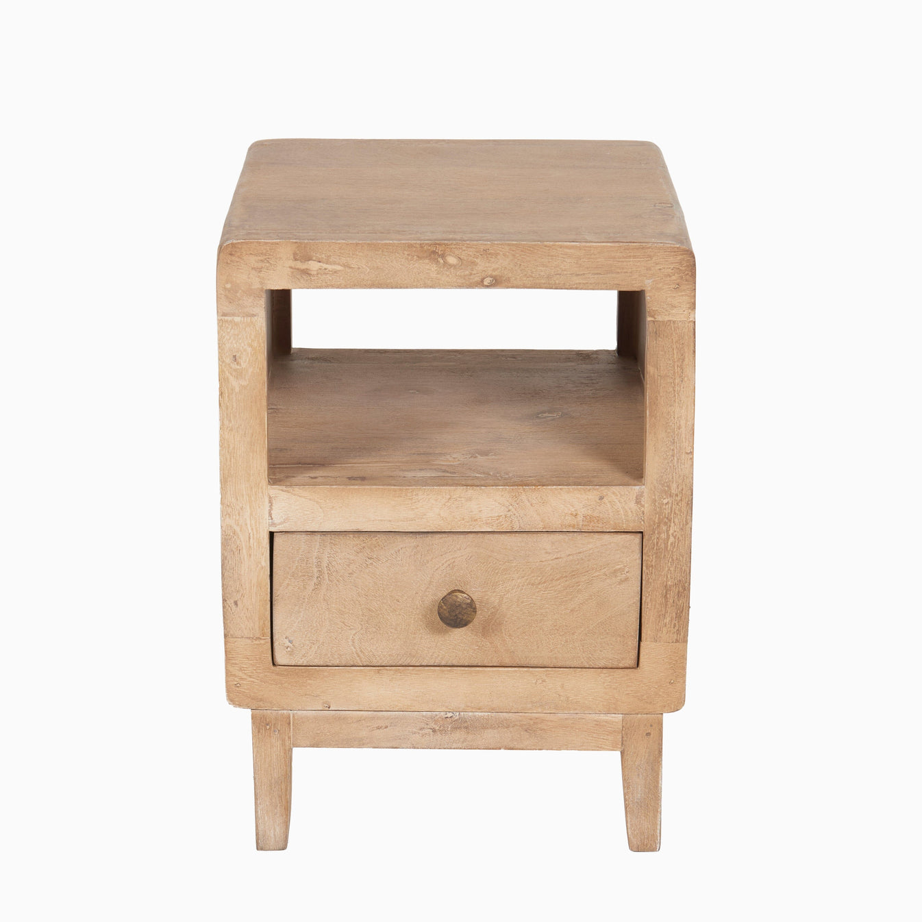 Colton Mango Wood Bedside Table - Set of 2 – Laura James