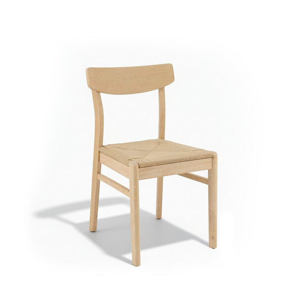 Faye Whitewash Oak Dining Chairs - Set of 2 – Laura James