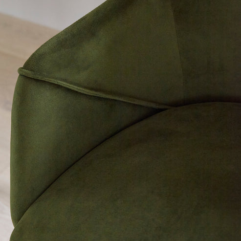 Amelia Whitewash Extendable Dining Table Set - 6 Seater - Freya Fern G ...