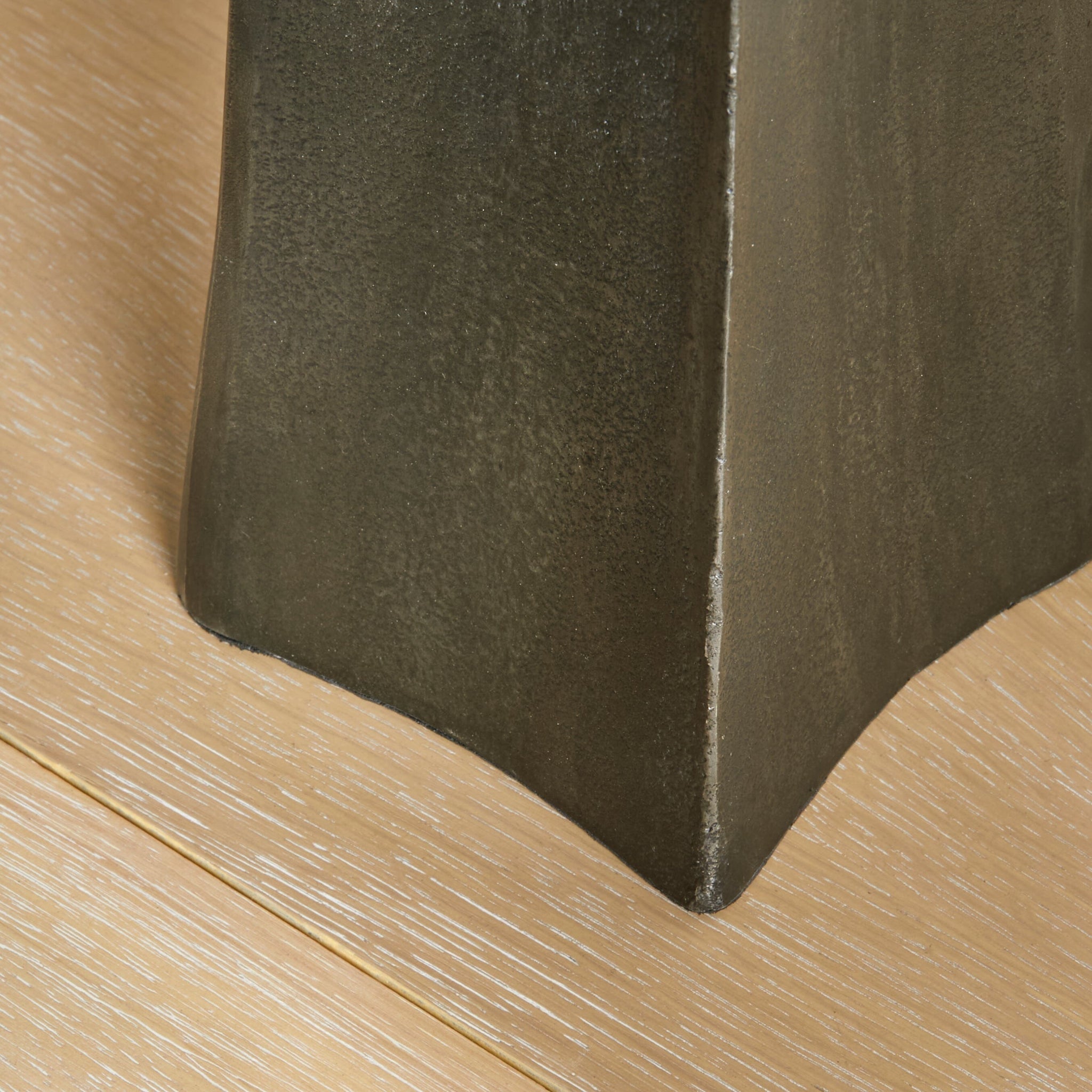 Helland Bronze 47cm Metal Lamp Base - Laura James