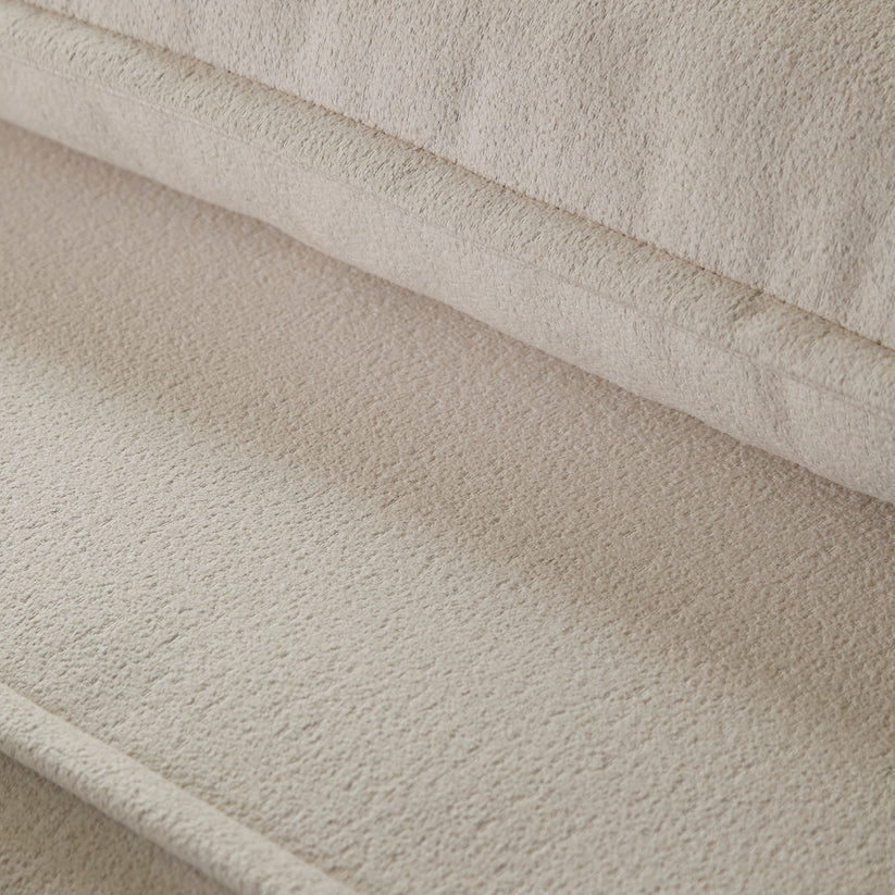 Harlow 2 Seater Double Sofa Bed - Chalk White Boucle – Laura James