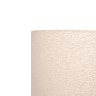 Chattendon 130cm Floor Lamp - Ivory Boucle - Laura James