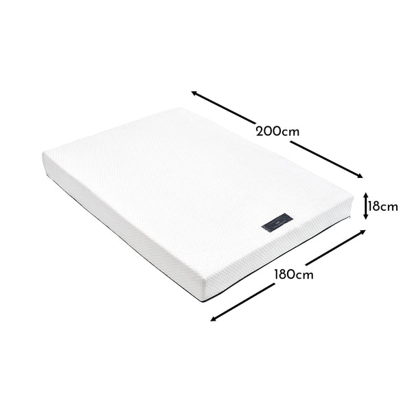 Luna King Mattress - Ink Blue Zip – Laura James