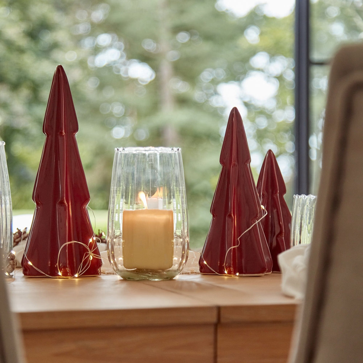 Dalen Glass Tealight Holder with Dalen Class Candle Holder - Laura James