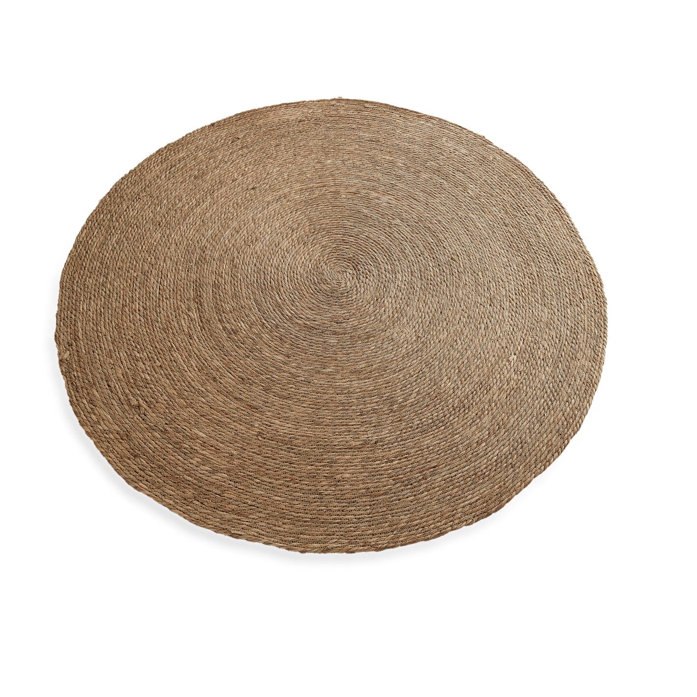 Heaton 150cm Round Seagrass Rug - Natural – Laura James