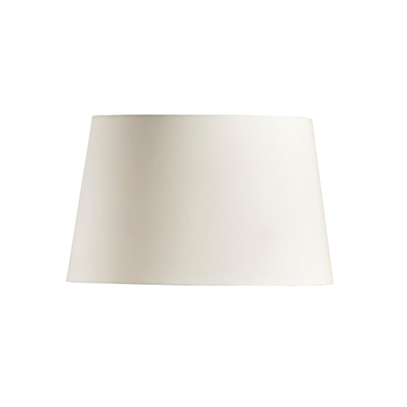Coningsby White 40cm Cotton Lamp Shade - Laura James