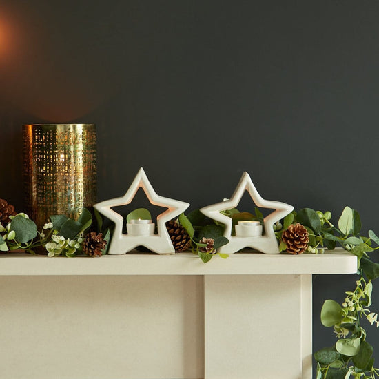 White Star Tea Light - Laura James