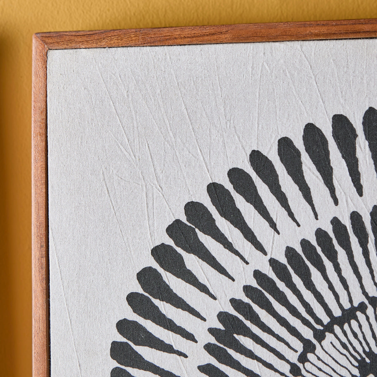 Umari 50x50cm Wall Art - Circle Print on Cotton - III – Laura James