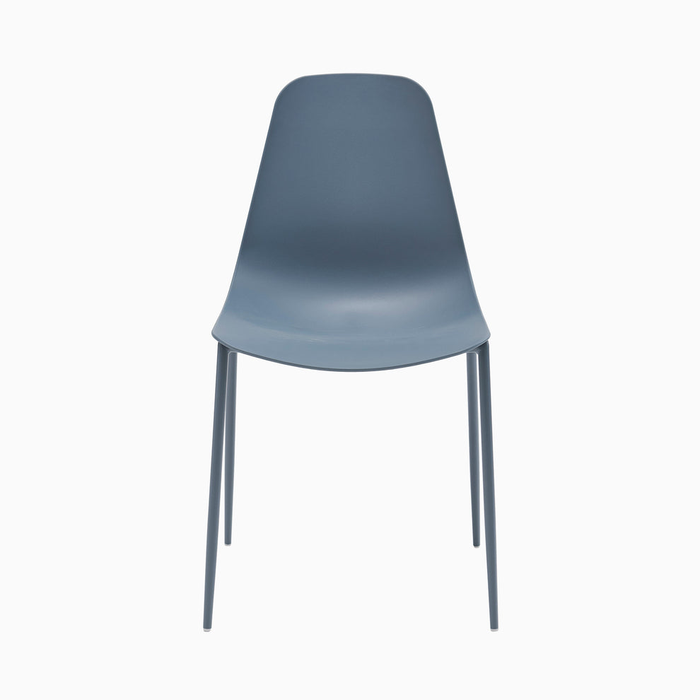 Wren Denim Blue Dining Chairs - Set of 2 – Laura James