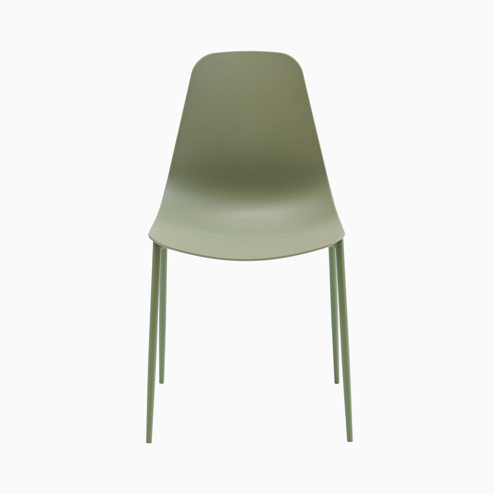 Wren Olive Green Dining Chairs - Set of 2 – Laura James