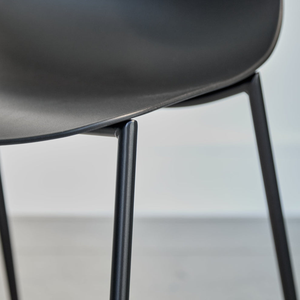 Paul Whitewash Extendable Dining Table Set - 4 Seater - Wren Black Din ...