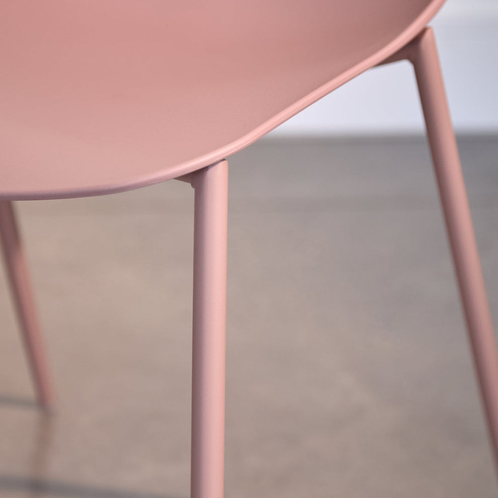 Paul Whitewash Extendable Dining Table Set - 6 Seater - Wren Pink Dini ...