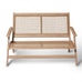 Akira Outdoor Wooden Rope Folding Bench - Laura James