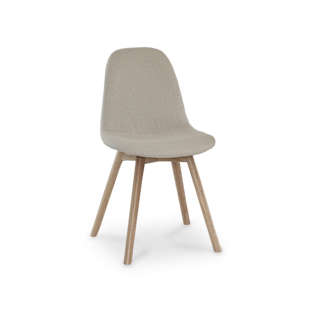 Ellis Light Beige Dining Chairs with Whitewash Legs - Set Of 2 - Laura ...