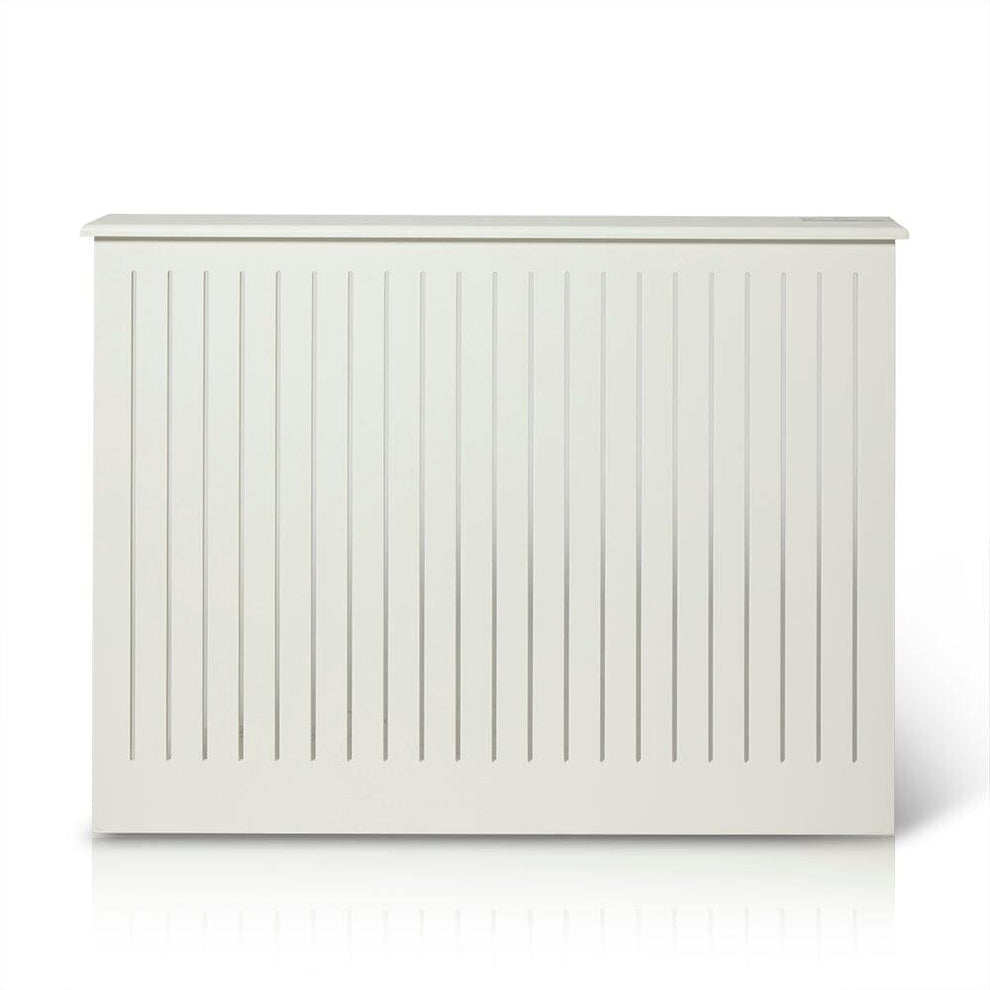 Elspeth Medium Radiator Cover in Snow White - Laura James