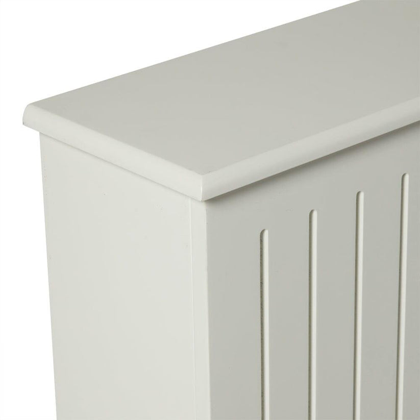 Elspeth Medium Radiator Cover in Snow White - Laura James