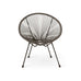 Indra Grey Rope Bistro Set - Laura James
