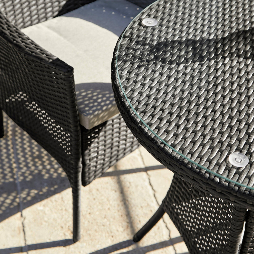 Kemble Bistro Table - Black - Laura James