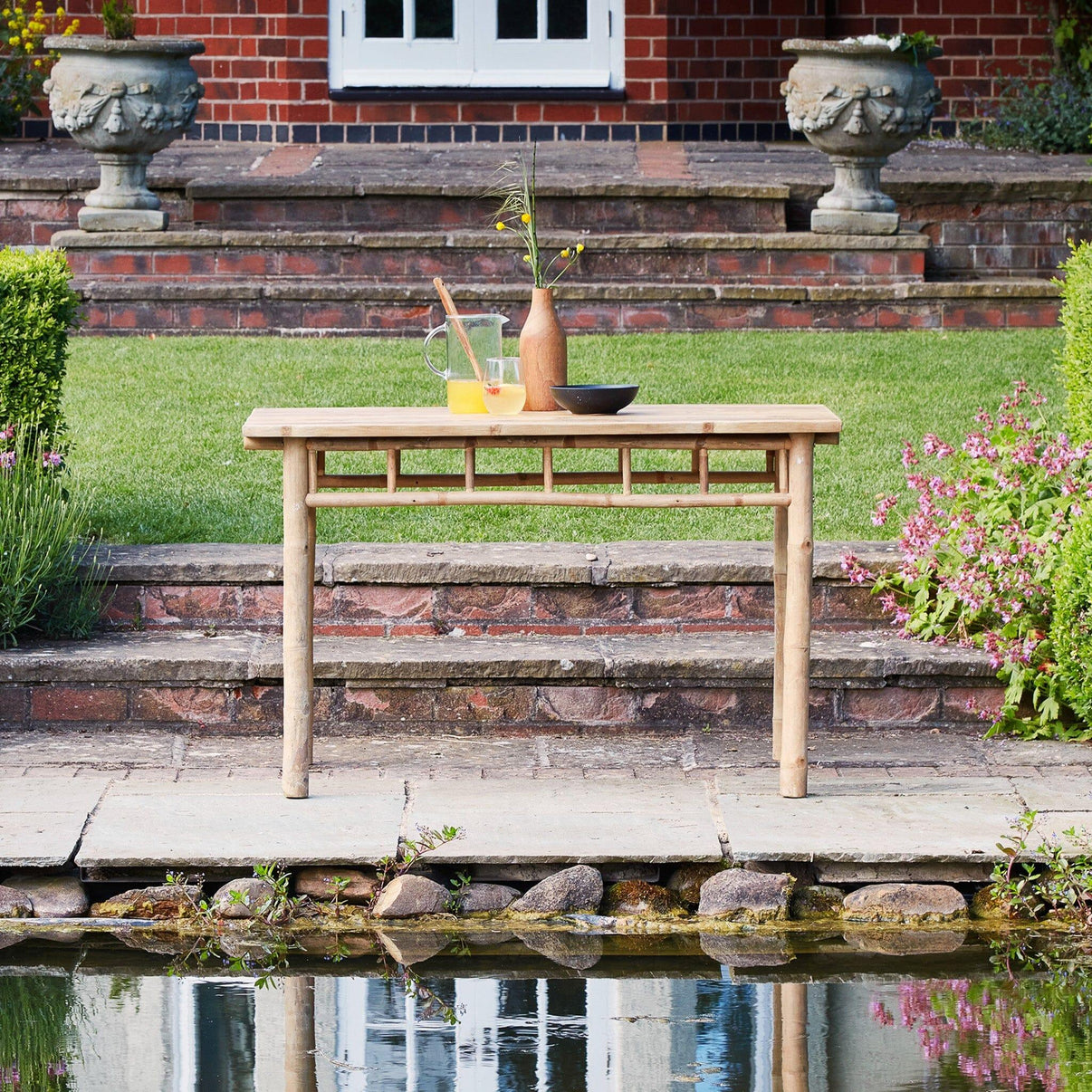 Lila Bamboo Dining Table - Laura James