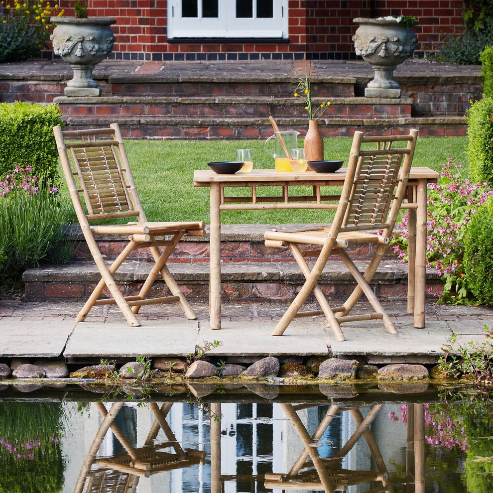Lila Bamboo Dining Table - Laura James