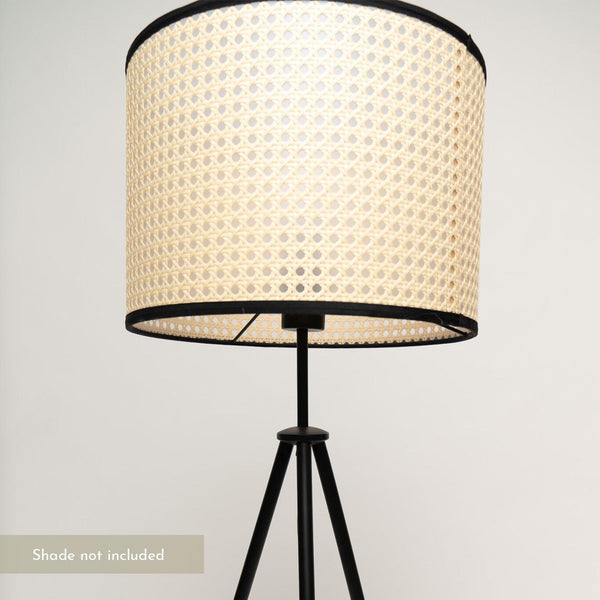 Litton Black Floor Lamp - Laura James