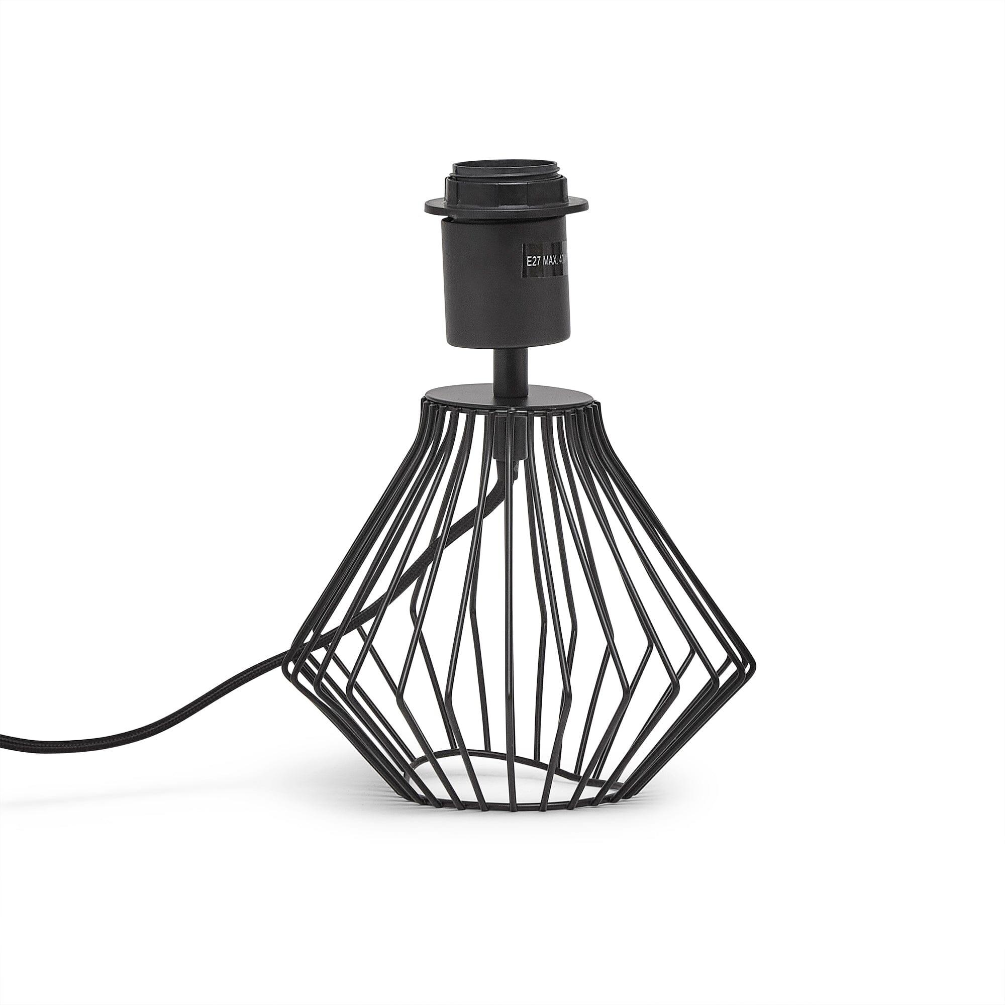 Litton Metal White Table Lamp Base - Laura James