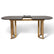 Lua extendable dining table - noir black - Laura James
