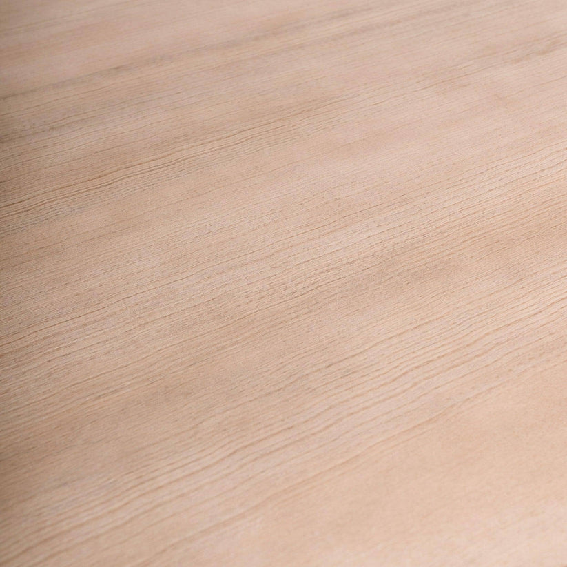 Matilda Wooden Dining Table - Chalked Mango and Black - Laura James