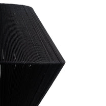 Neri Black Cotton String Pendant Light - Laura James