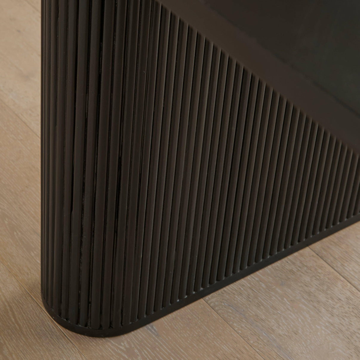 Orla Wooden Dining Table - Jet Black - Laura James