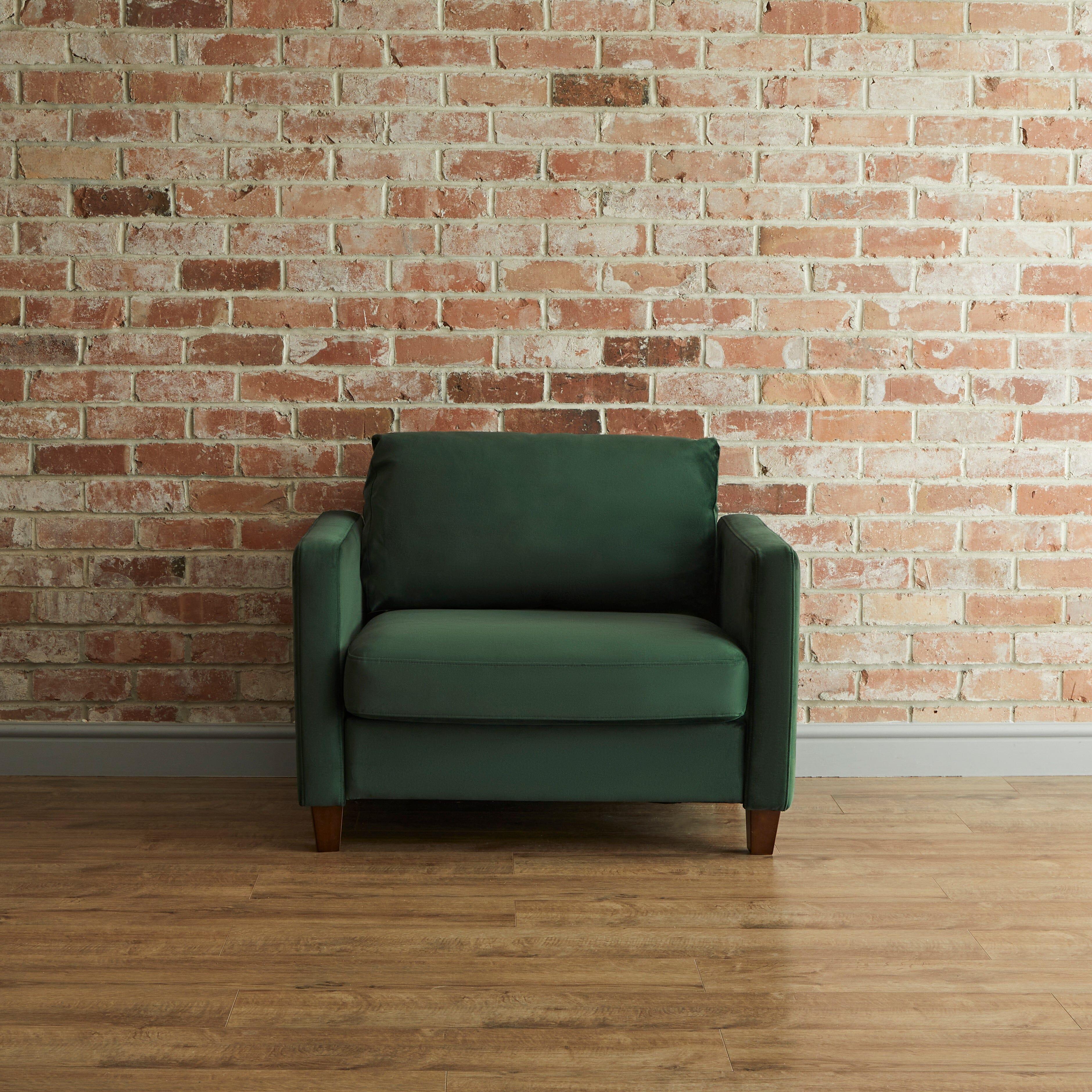 Ava Green Armchair - Laura James