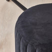 Penelope Drum Stool - Black - Laura James