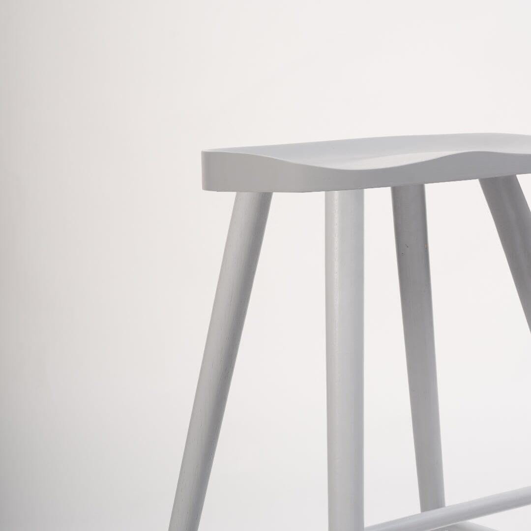 Silvester Bar Stool - Grey – Laura James