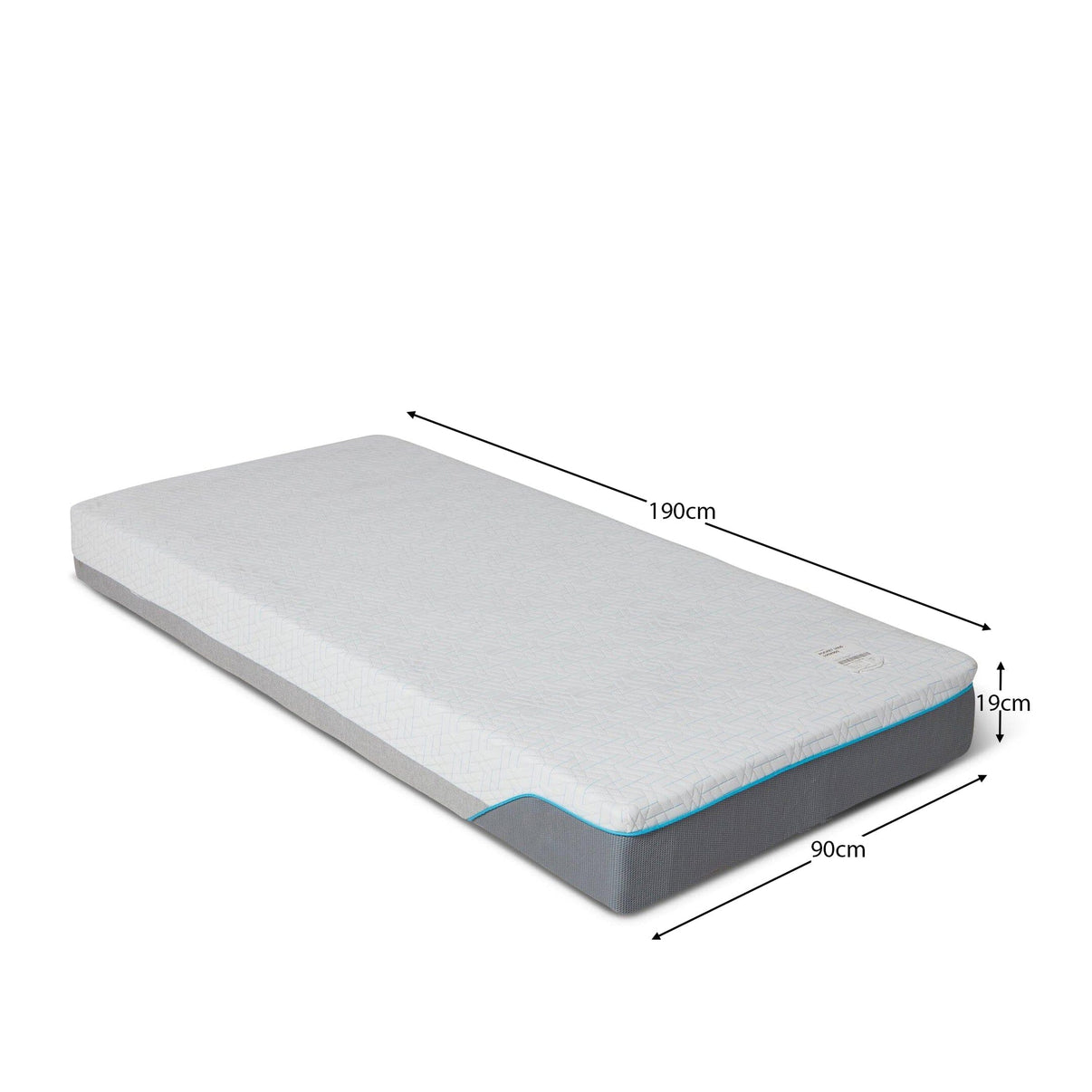 Single Pocket Sprung Foam Mattress - Laura James