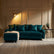 Tracy Teal Blue Chaise Corner Sofa - Laura James