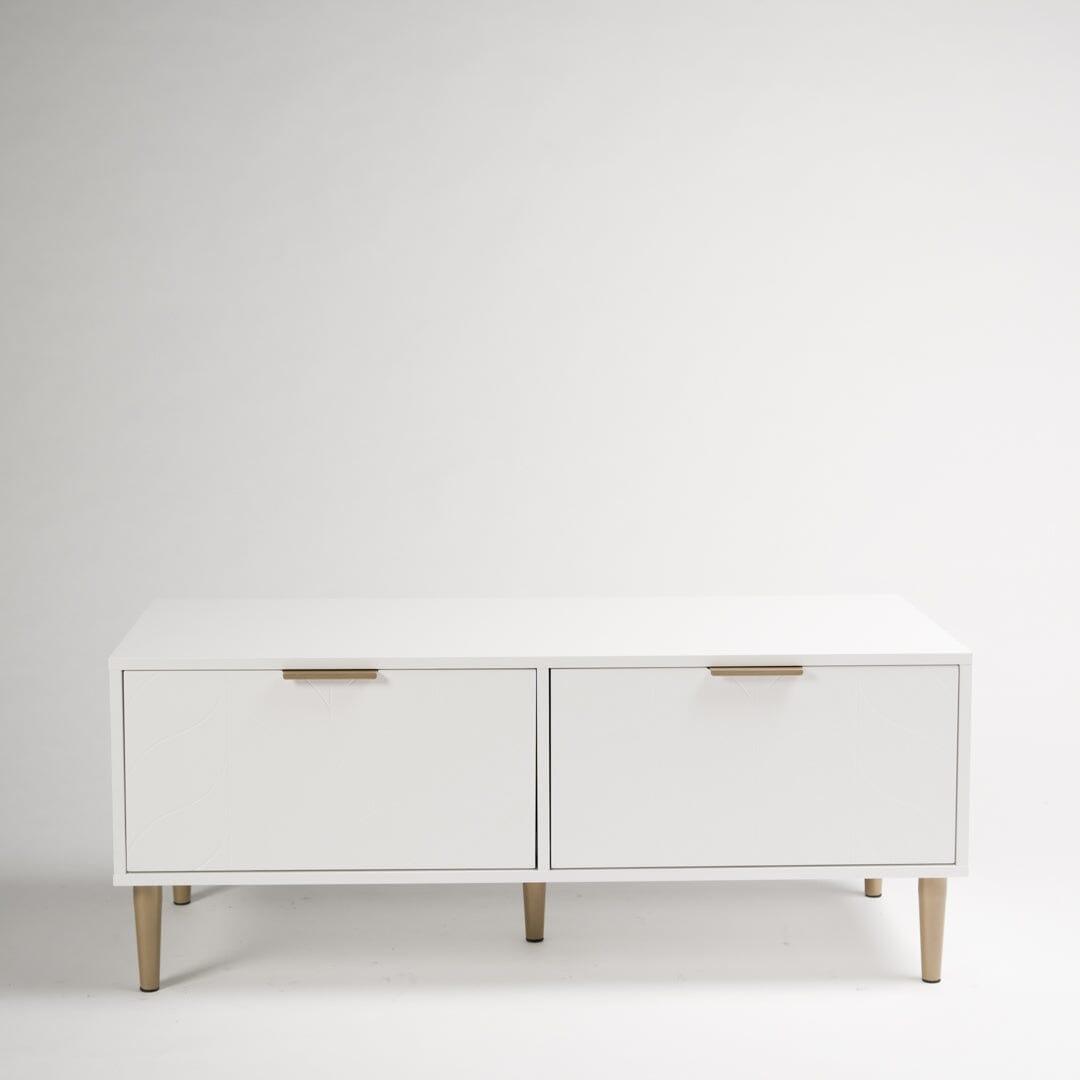Gloria White TV Unit - Laura James