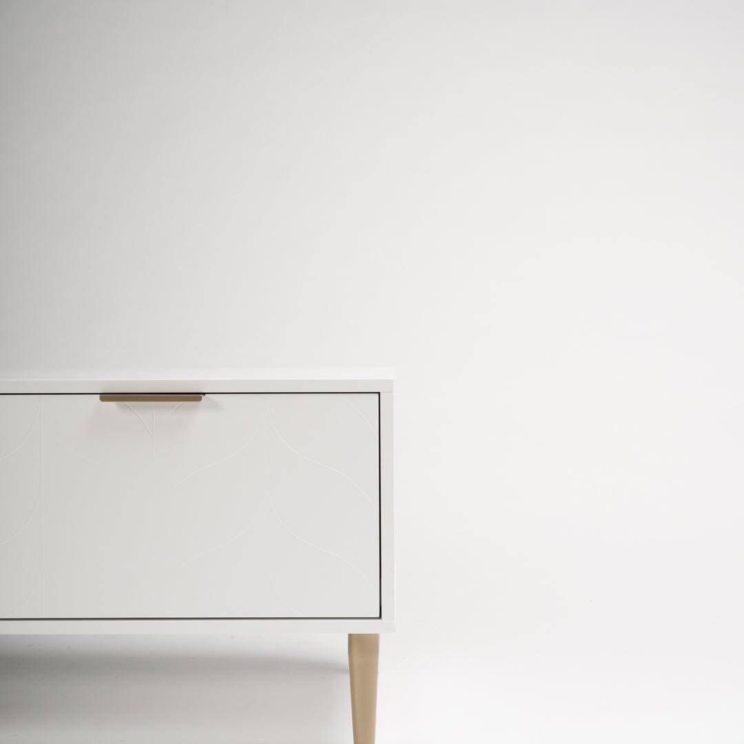 Gloria White TV Unit - Laura James