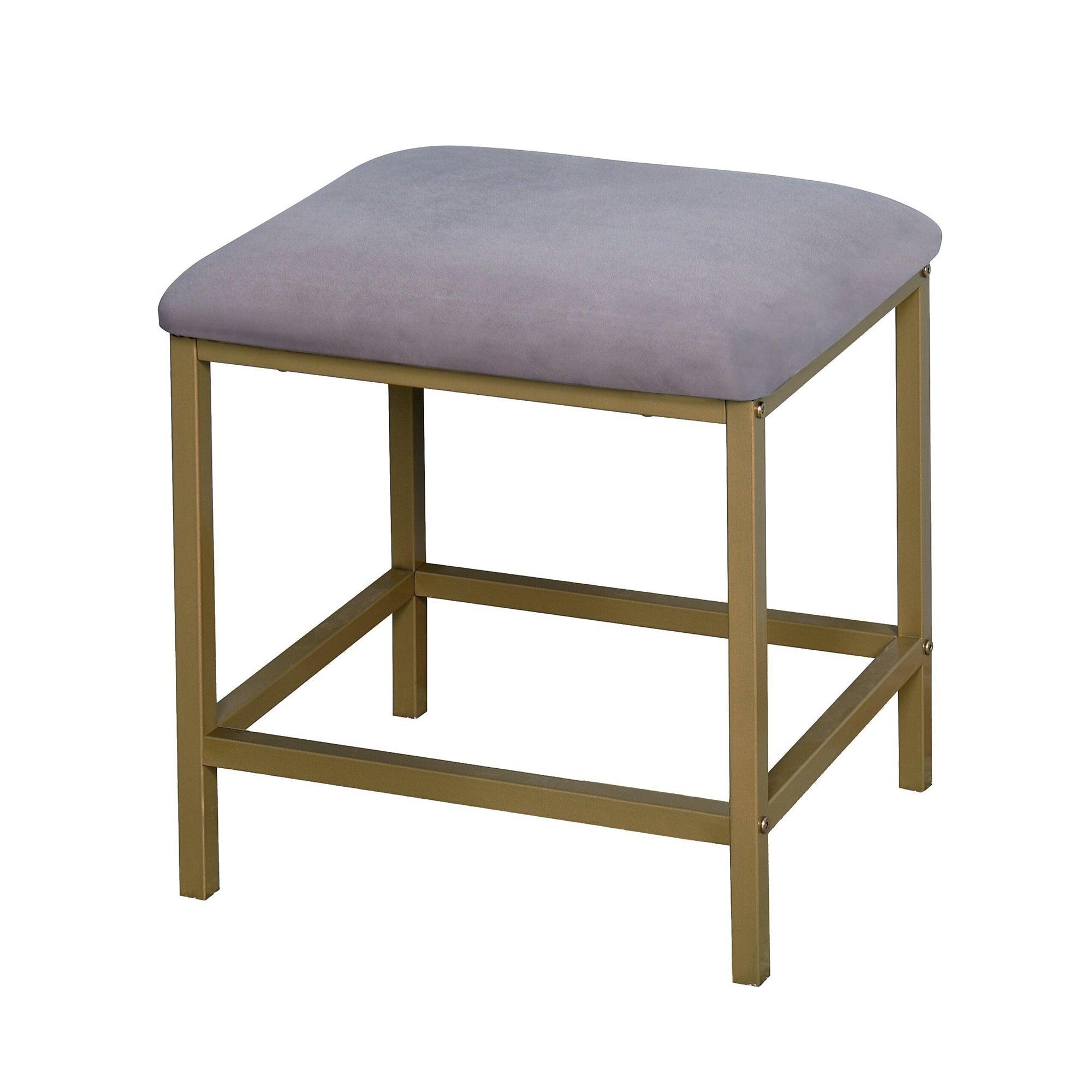 Dressing table stool grey store