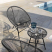 Outlet - Hebe String Bistro Set - Grey – Laura James
