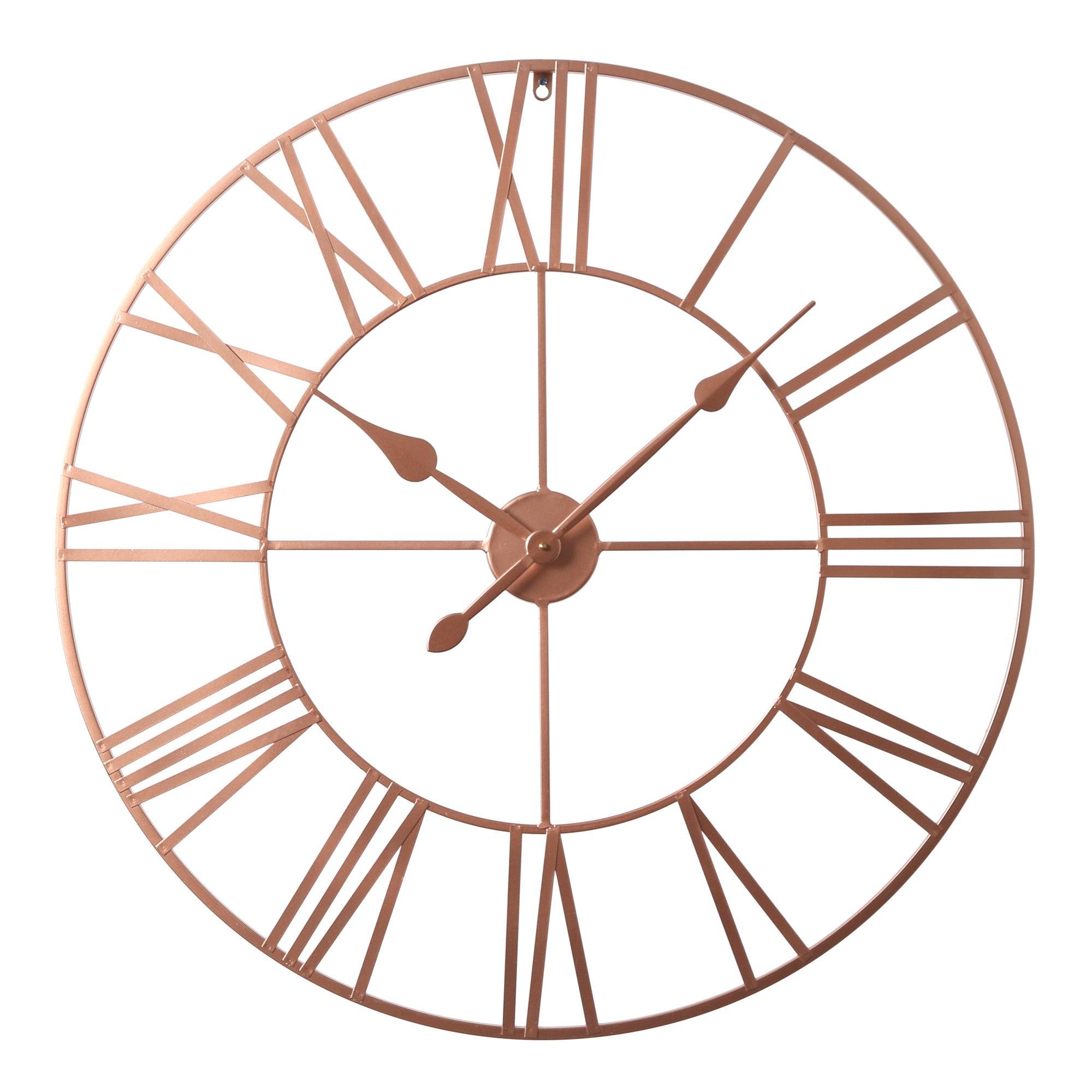 Riseley Skeleton Wall Clock - Copper – Laura James
