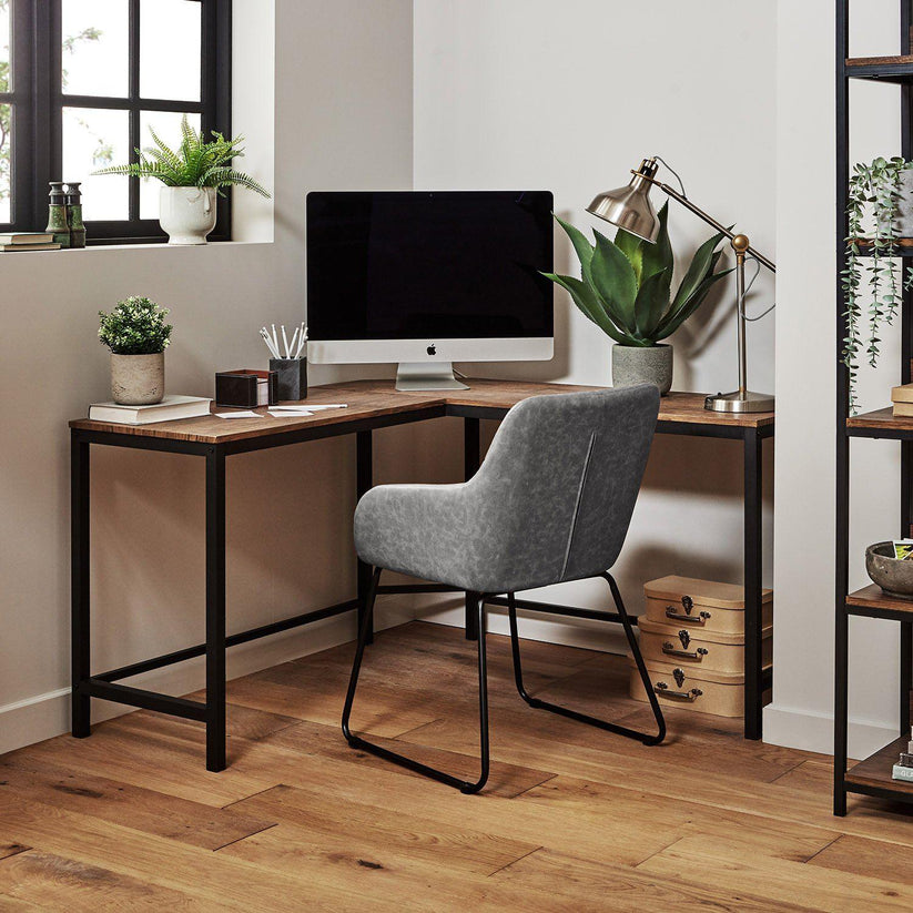 Sheffield Industrial L Shaped Desk – Laura James
