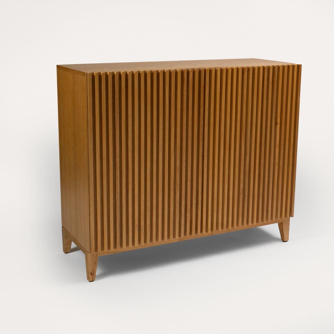 Willow Natural Wood Fluted Sideboard - Laura James